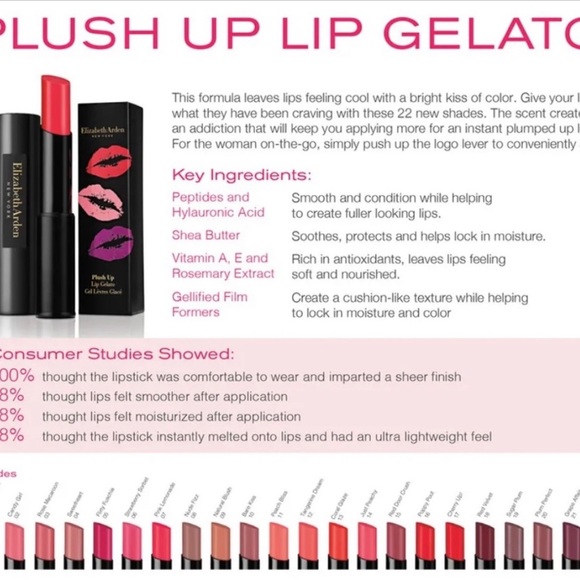 Elizabeth Arden | Makeup | Elizabeth Arden Plush Up Lip Gelato Bare ...